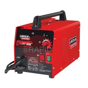 Lincoln Handy MIG Welder Ready to Weld Package - 230v, 1ph - Welding ...