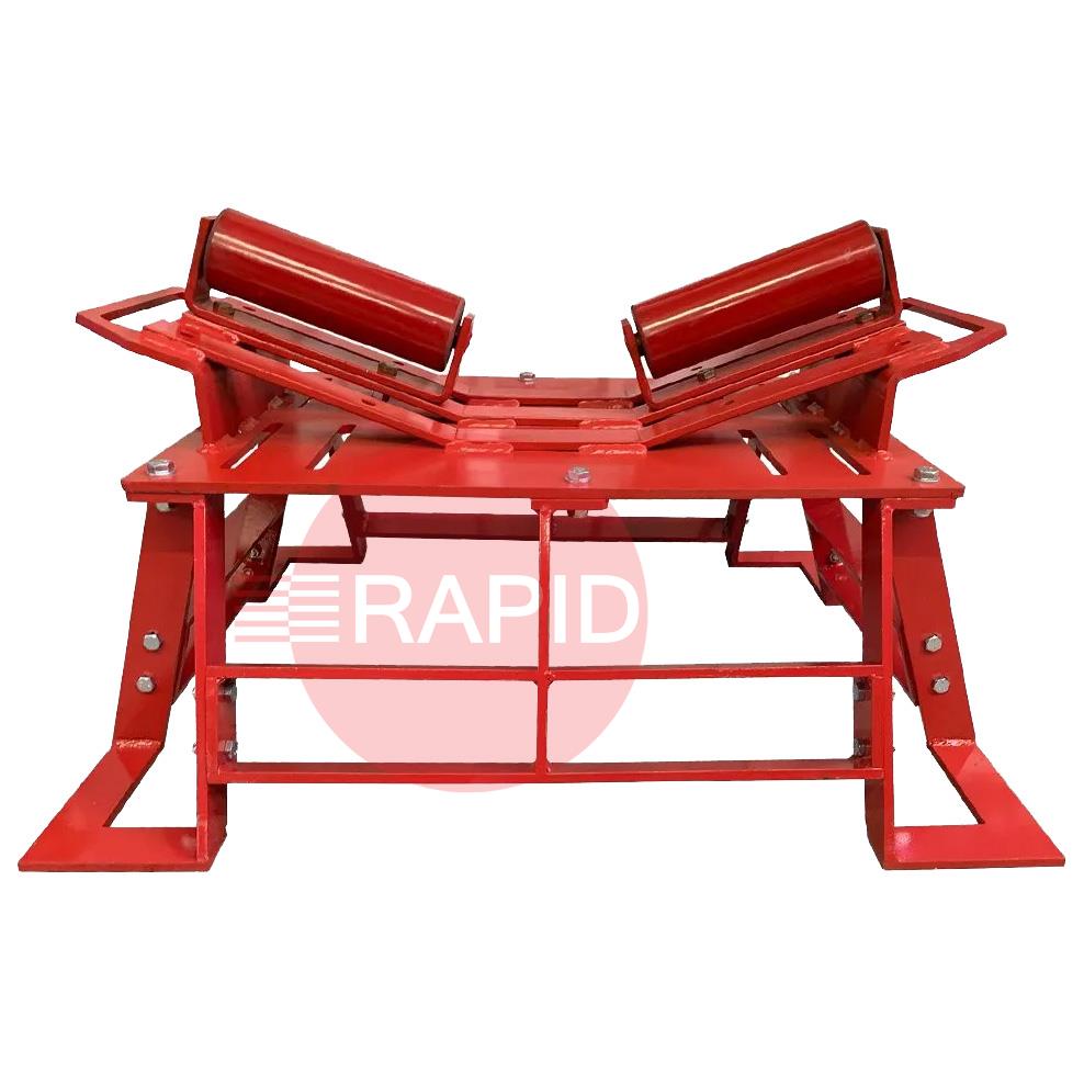 Key Plant Pipe Conveyor (2 Rollers), without Base - Welding Supplies ...
